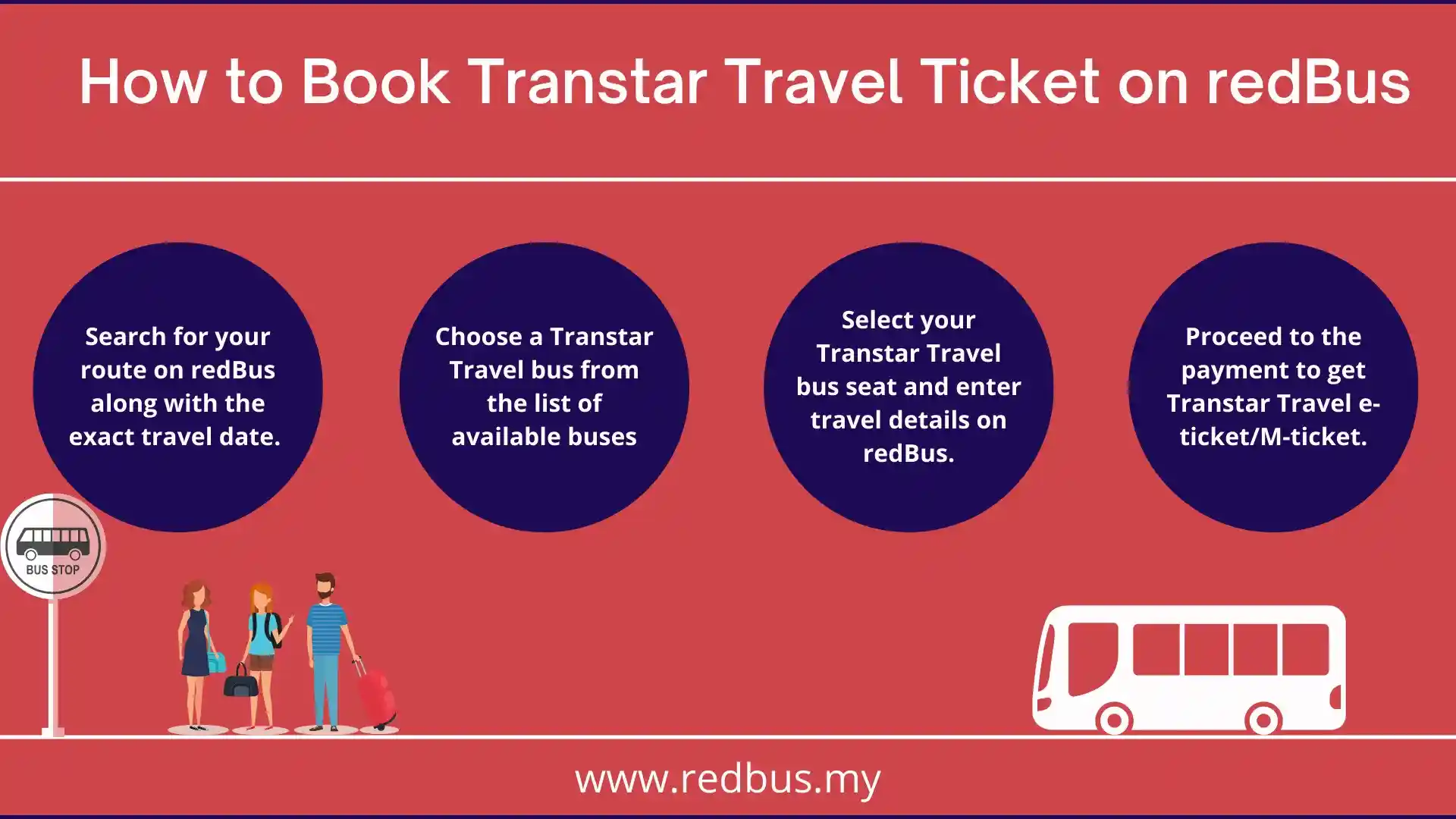 Transtar Group Bus Ticket Online - Upto 60% OFF on redBus